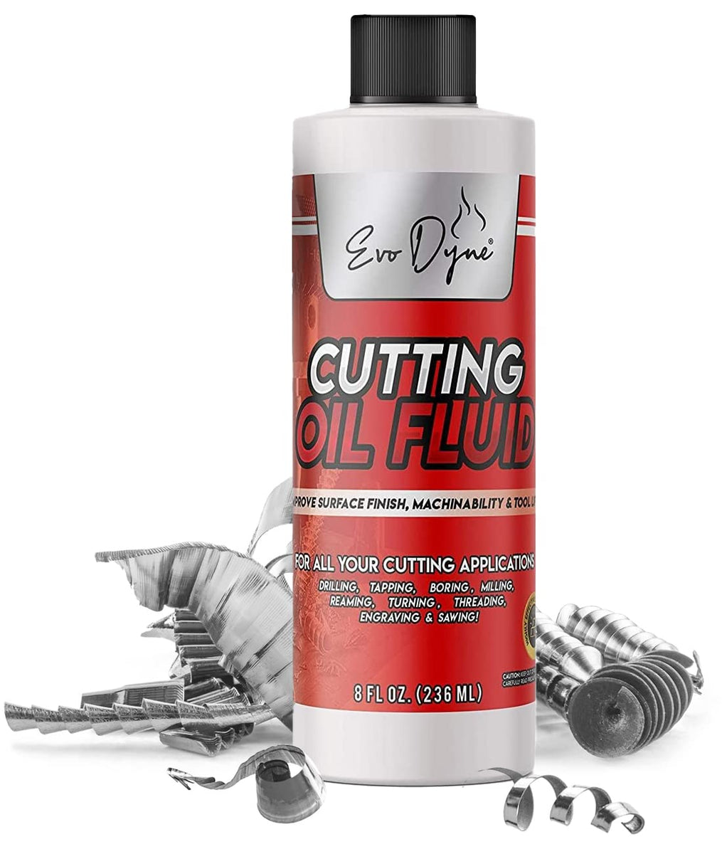 Evo Dyne Cutting Fluid, Made in USA - Multipurpose Metal Cutting Oil ...